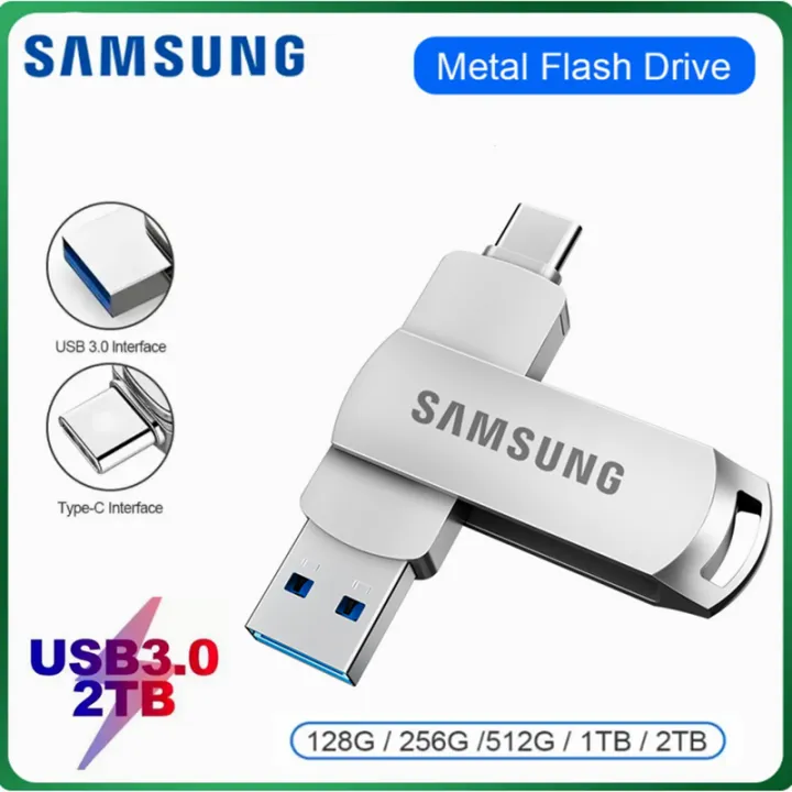 Samsung 1TB 2TB Usb 3.0 Pen Drive Micro USB Flash Drive Metal TYPE-C ...