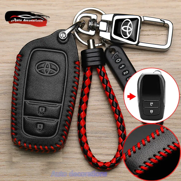 2 car key case buttons Toyota for Toyota Hilux fortuner revo innova ...