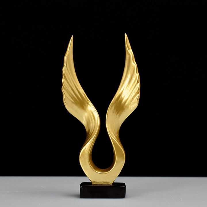 [Man YingLie] European Eagle/Angel Wing Statue Sculpture Figurine ...