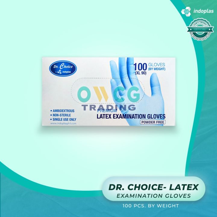 DR CHOICE by indoplas LATEX WITH FDA CERTIFIED(SMALL/MEDIUM/LARGE/EXTRA ...