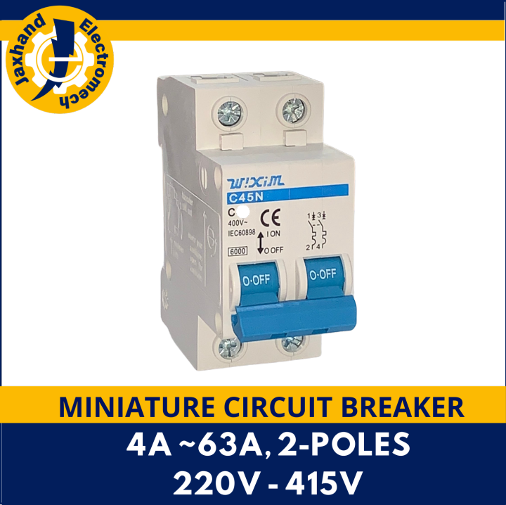 Wixim Miniature Circuit Breaker 4A / 6A / 10A / 16A / 32A / 40A / 50A ...