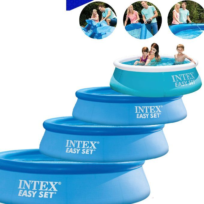 มาแล้ว! Intex สระเป่าลม Easy Set Pool 10 ฟุต/8ฟุต | Lazada.co.th มาแล้ว! Intex สระเป่าลม Easy Set Pool 10 ฟุต/8ฟุต | Lazada.co.th