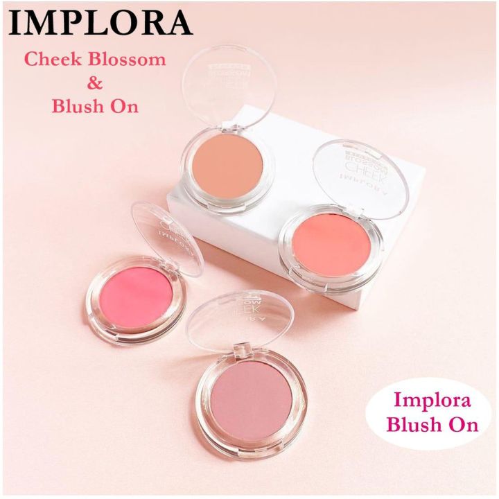 Implora Cheek Blossom Blush On | Perona Wajah Blush on Implora | Lazada ...