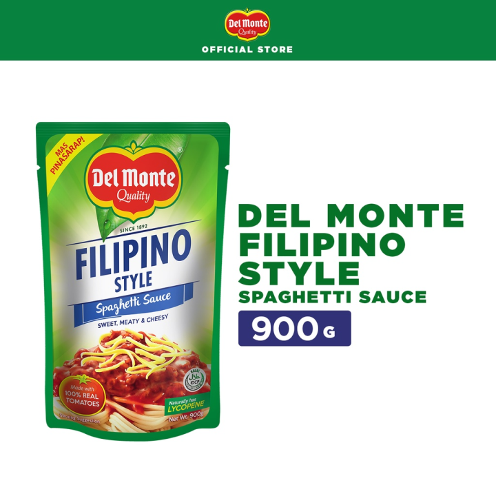 DEL MONTE Filipino Style Spaghetti Sauce - 900g | Lazada PH