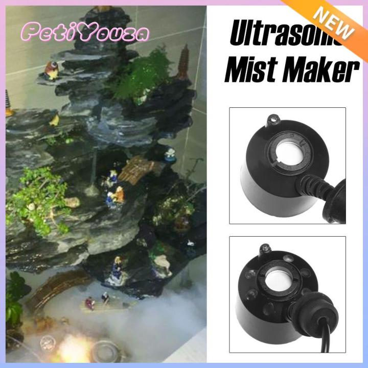PETIYOUZA 24V Fish Tank Ultrasonic Heavy Fog Air Humidifier Sprayer ...