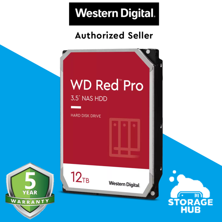 Western Digital WD Red Pro 4TB / 6TB / 8TB / 10TB / 12TB / 14TB 3.5 ...