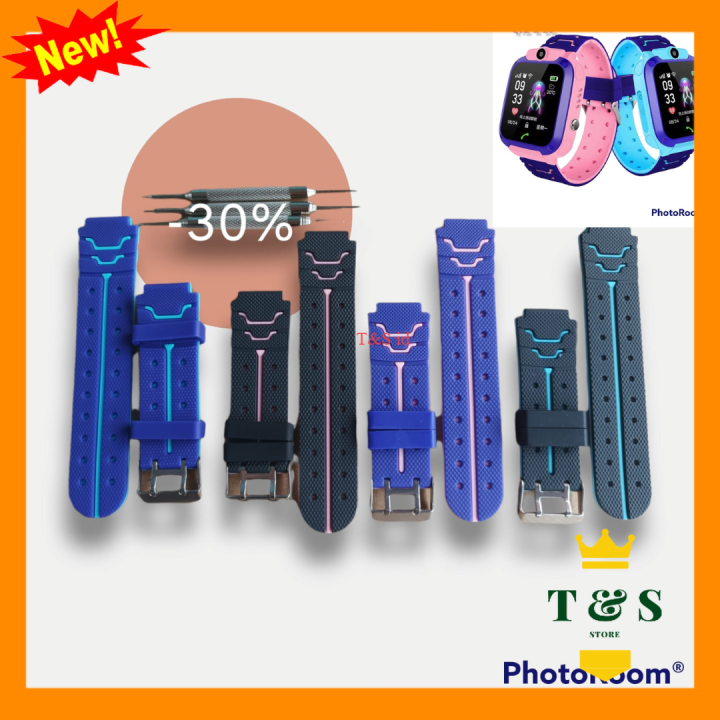 TALI JAM TANGAN ANAK IMOO Q12 RUBBER TALI JAM SMARTWATCH IMO Z5 ...