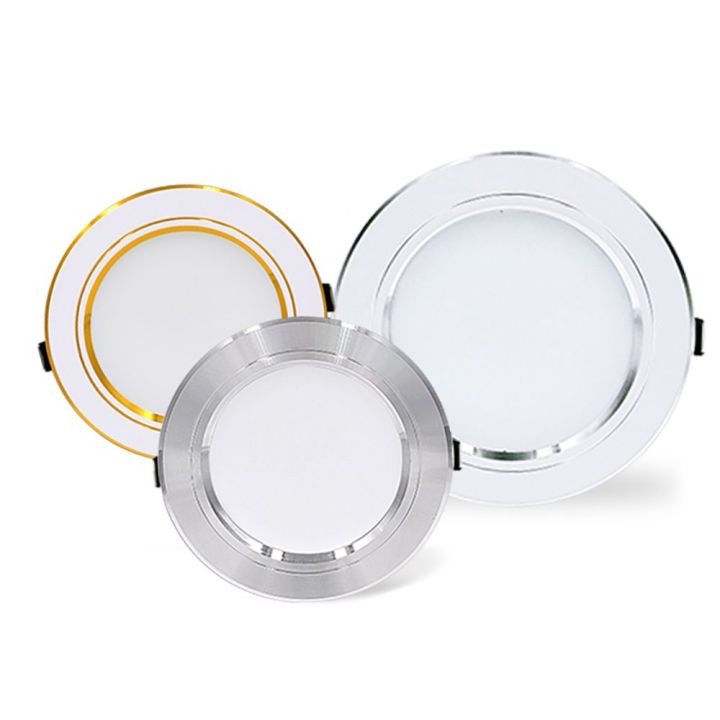 BISCUSM 220V Recessed Home Led Light Indoor Round Ceiling Lamp Led ...