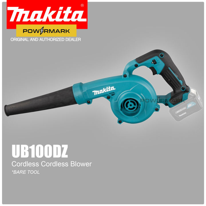 MAKITA UB100DZ Cordless Blower 12Vmax CXT® Li-Ion (4.0 kPa) (BARE TOOL) [POWERMARK | MCT ...