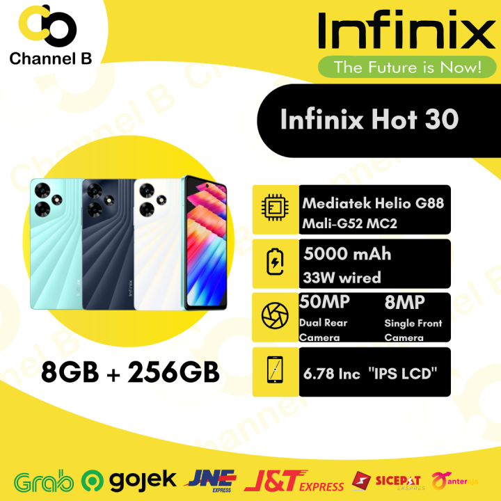 Infinix Hot 30 (X6831) - Handphone [ Ram 8GB + Rom 256GB ] - Garansi ...