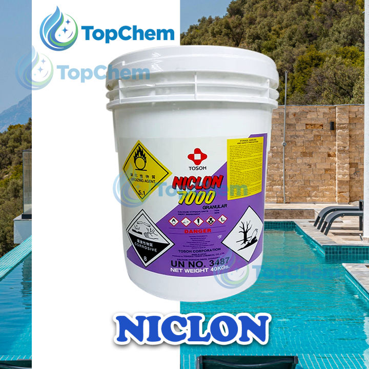 TopChem Niclon 70% Chlorine Granules | Made in Japan Swimming Pool ...