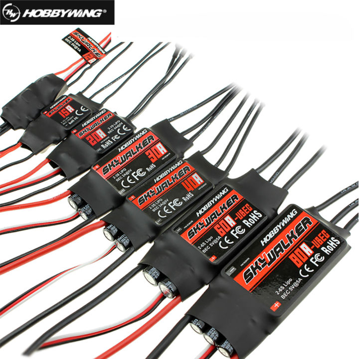 Hobbywing Skywalker 20A 30A 40A 50A 60A 80A ESC Speed Controler With ...