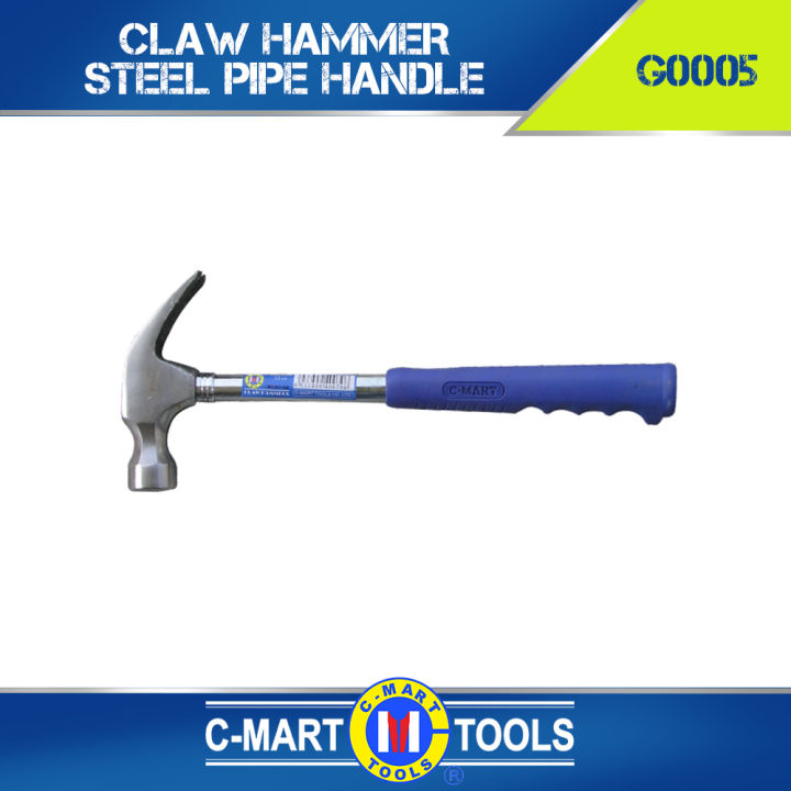 C-MART Claw Hammer, Steel with Rubber Grip G0005 | Lazada PH