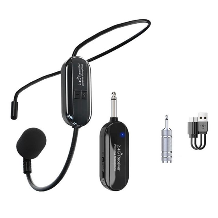 (KXHD) Professional Wireless Headset Microphone Transmitter Microfone ...