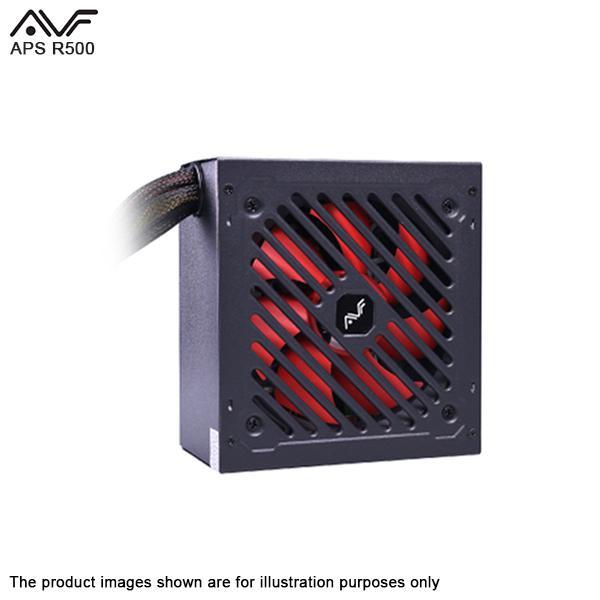 AVF APS-R500 80 Plus 500W PSU ATX Power Supply 110V - 240 VAC Black ...