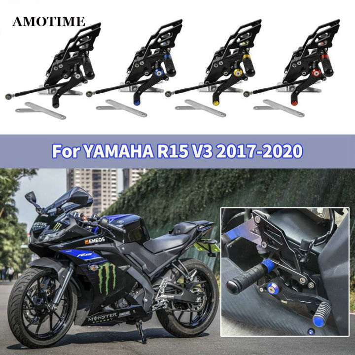 For Yamaha YZF-R15 V3 2017 2018 2019 2020 YZF R15 Adjustable Rider ...