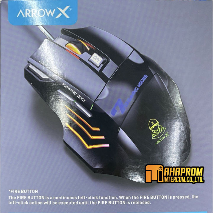 ARROW X E-SPORTS GAMING MOUSE รุ่น YDK-X7 | Lazada.co.th