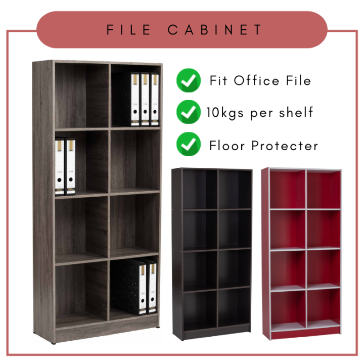 ALiST - ECO 8C File Cabinet / File Rack / 4 Tier Book Rack / Display ...