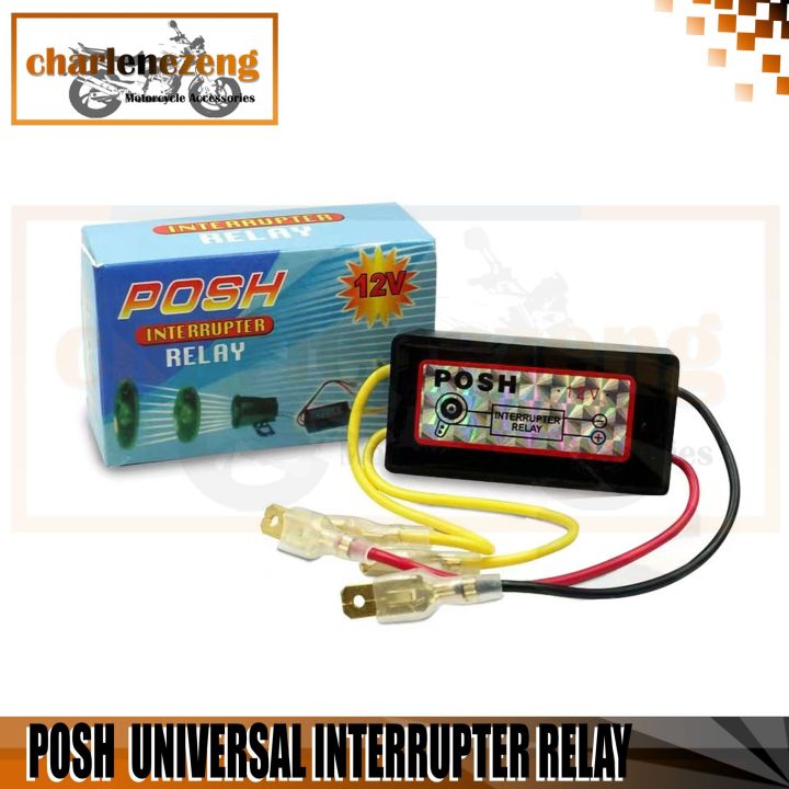 POSH INTERRUPTER RELAY FOR MOTORCYCLE | Lazada PH