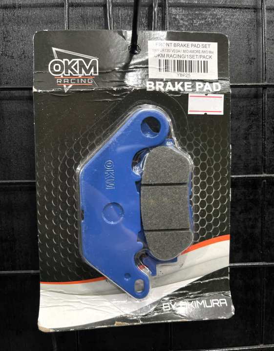 OKM RACING FRONT BRAKE PAD SNIPER 135/VEGA/ MIO AMORE / NMAX REAR ...