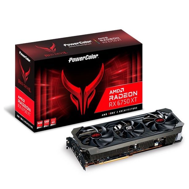 # PowerColor Red DEVIL AMD Radeon RX 6750 XT 12GB GDDR6 # | Lazada.co.th