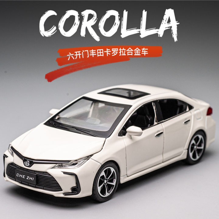 LEO 1:32 Toyota Corolla Alloy Model Car for Kids Toys for Boys Cars ...