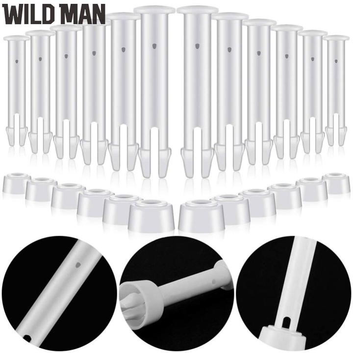 12 Pcs Pool Joint Pin with Rubber Seals Kit Plastic Joint Pin Swimming ...