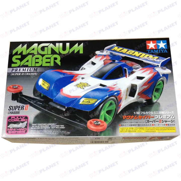19431 TAMIYA Mini 4WD MAGNUM SABER PREMIUM | Lazada.co.th