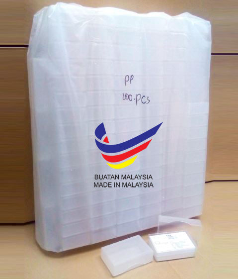 [ORANGE™ Ready Store] Name Card Box 100pcs Per Pack no hole | Lazada