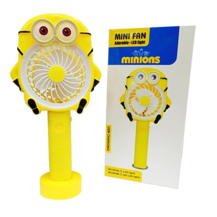 Kipas mini led tangan usb portable charger/mini fan l3d light/kipas ...