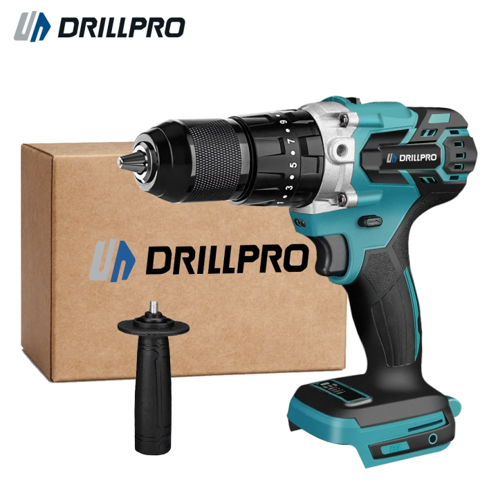 Drillpro 13MM Cordless Brushless Power Display Power Tools Electric ...