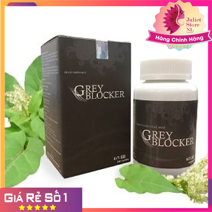 [HCM]CHÍNH HÃNG GREY BLOCKER VIÊN UỐNG LOẠI BỎ TÓC BẠC ĐẨY LÙI CHỨNG ...