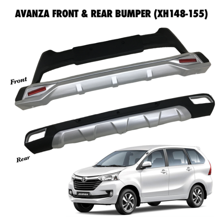 CAOS TOYOTA AVANZA FRONT AND REAR BUMPER NUDGE (5130) | Lazada PH