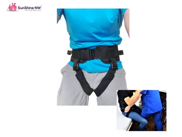 Gait Belt With Leg Straps Leg Harness For Patients, Elderly To ...