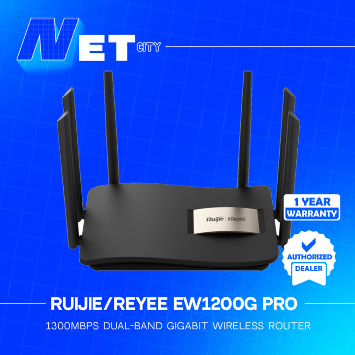 RUIJIE | REYEE RG-EW1200G PRO AC1300 802.11ac wave2 Dual-band Gigabit ...