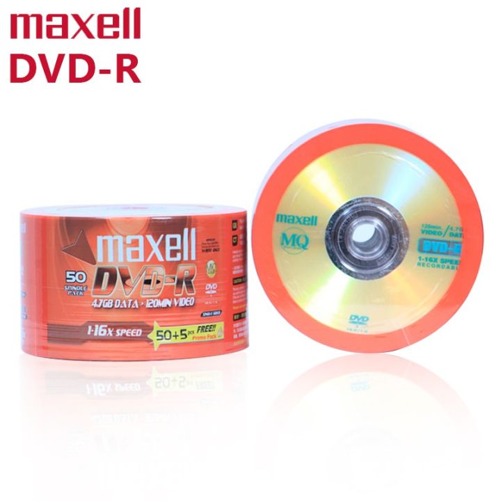 DVD-R Maxell 50+5 4.7GB | Lazada Indonesia
