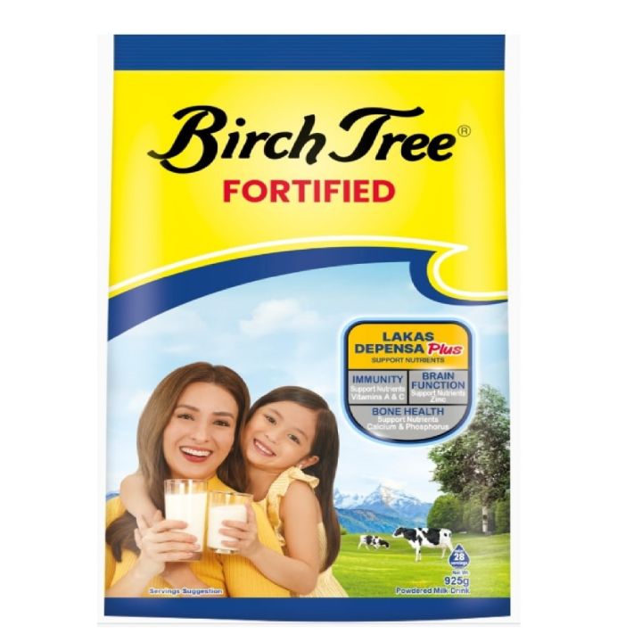 Birch Tree Fortified Milk Plain 925G | Lazada PH
