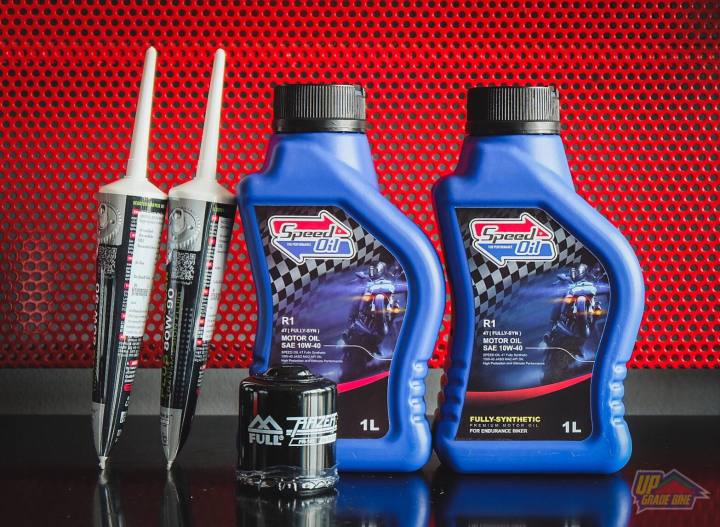 น้ำมันเครื่อง SPEED OIL จัดเซ็ตสำหรับ VESPA ทุกรุ่น น้ำมันสังเคราะห์ ...