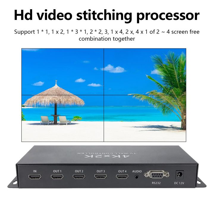 Video Wall Controller Switcher HD Multiviewer HDMI-compatible ...