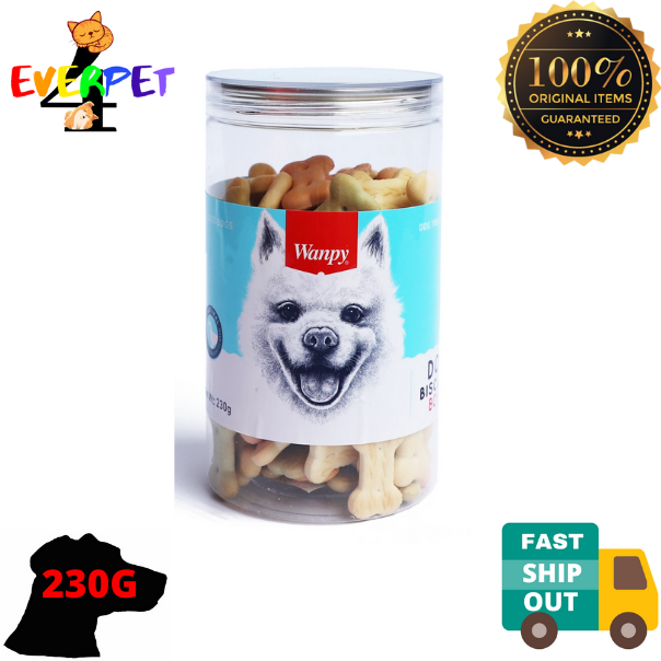 WANPY Bone Biscuit 230G Dog Treats/ Dog Snack | Lazada