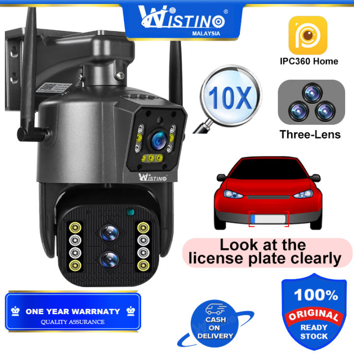 Wistino 4K Outdoor 10X Optical Zoom Surveillance Cctv WIFI Security ...