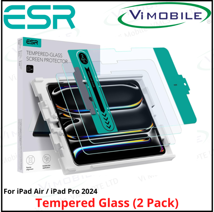 ESR Tempered Glass Screen Protector (2pack) | iPad Pro 13'' 2024 ...