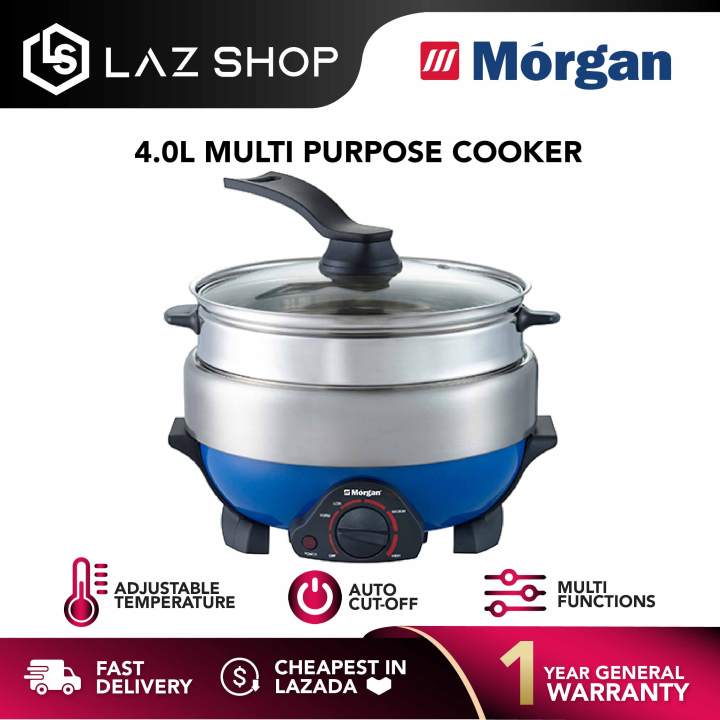 Morgan 4.0L Multi Purpose Cooker MMC-3400A | 3.0L MMC-3300A | Auto Cut ...