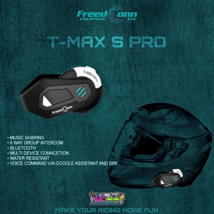 Freedconn Tmaxs pro Bluetooth Intercom | Lazada PH