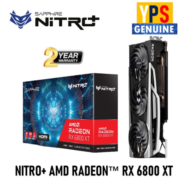 [USED] SAPPHIRE NITRO+ AMD Radeon™ RX 6800 XT | 16GB | GDDR6 | Non LHR ...