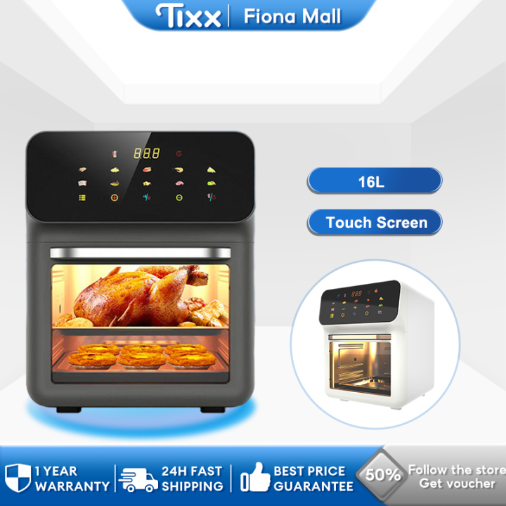 Tixx Air Fryer 16L Touch Screen | Lazada PH