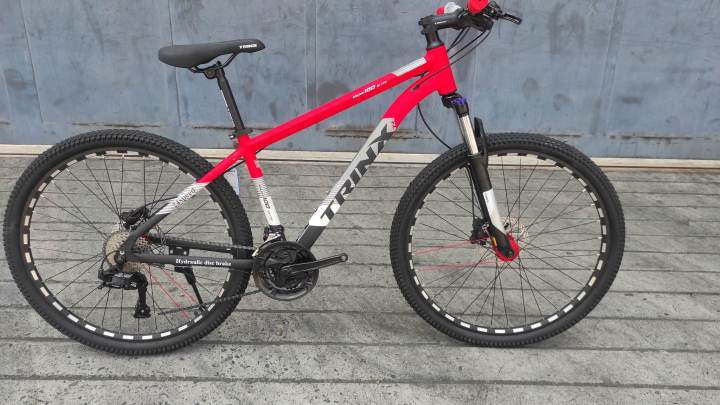 TRINX M100 Elite (27.5) (HYDRAULIC DISC BRAKE) Mountain Bike wit free ...