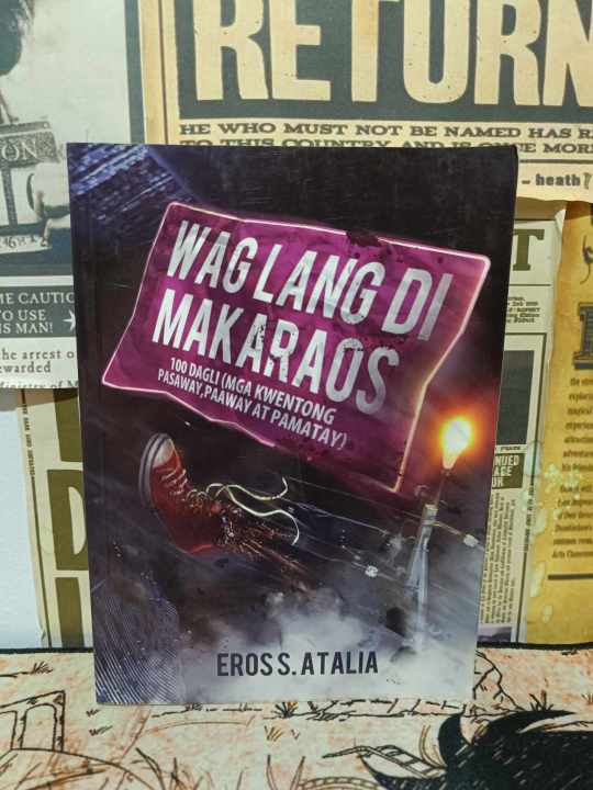 Wag Lang Di Makaraos ni Eros Atalia (signed with dedication) | Lazada PH