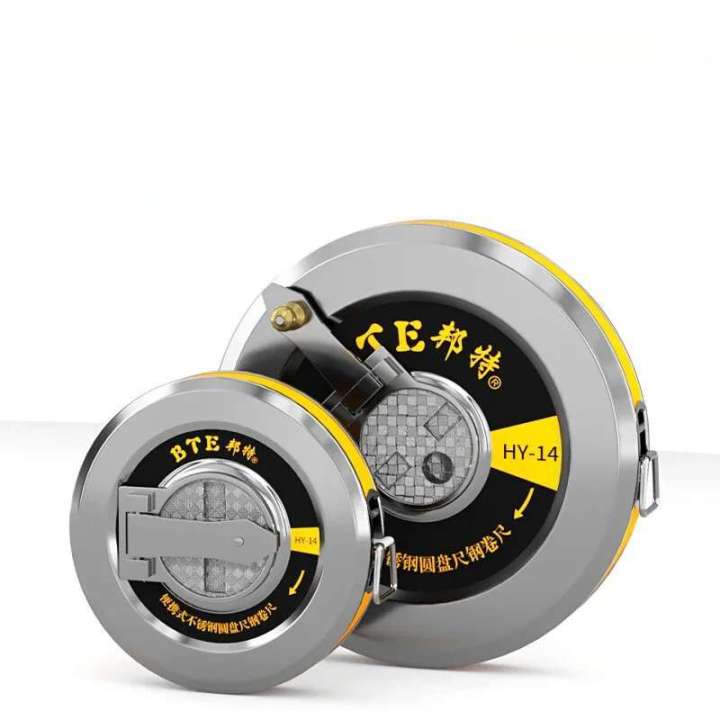 Stainless Round 20/30/50m Portable Engineering Measuring Disk Ruler ...