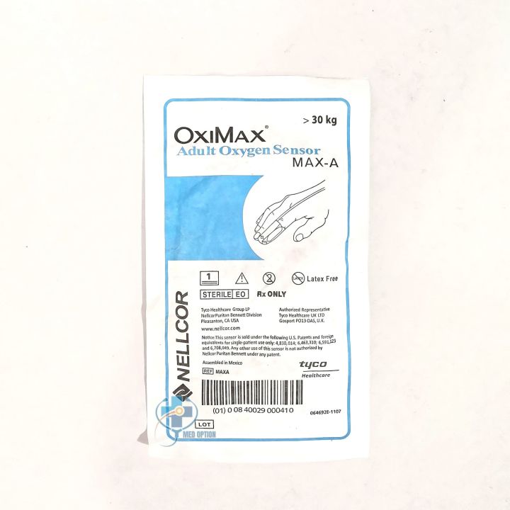 Oxygen Sensor Adult, OXIMAX NELLCOR | Lazada PH